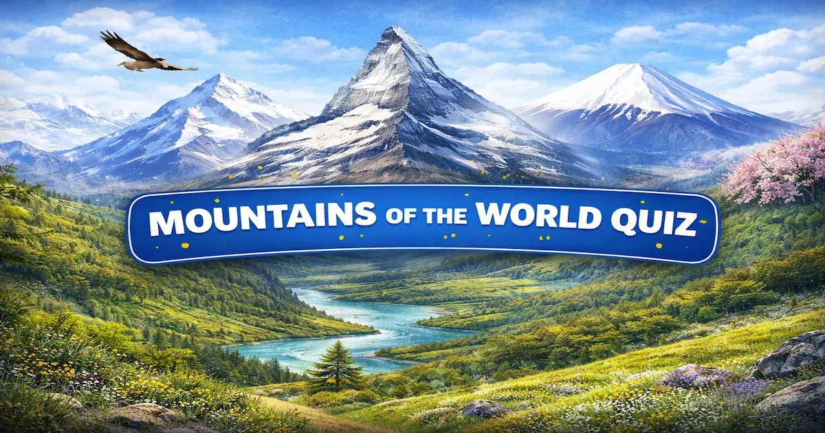 Mountains of the World Quiz (20 Questions)